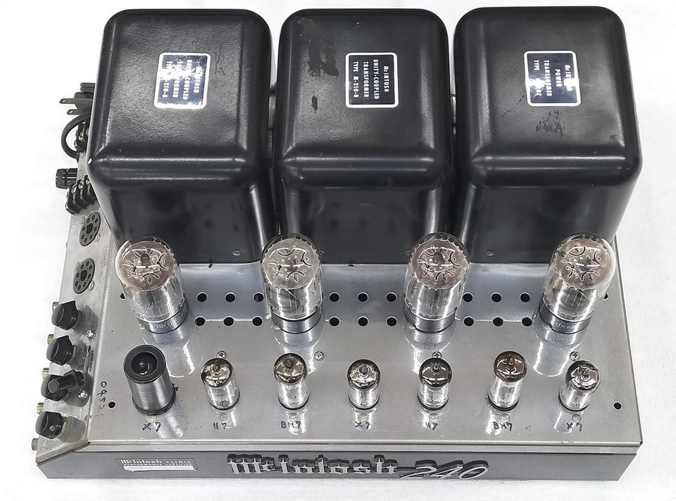 Mcintosh Mc240 Power Amplifier Tube Type | eBay