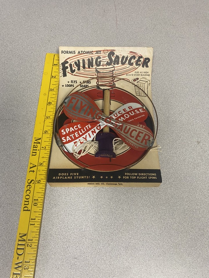 Vintage Formis Atomic Flying Saucer | eBay