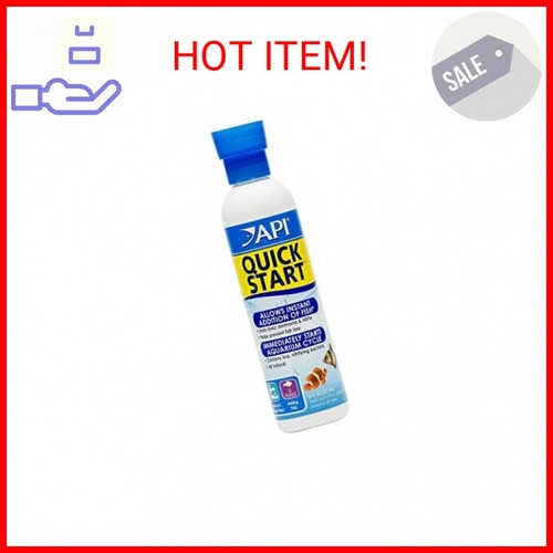 API QUICK START Freshwater and Saltwater Aquarium Nitrifying Bacteria 8 ...