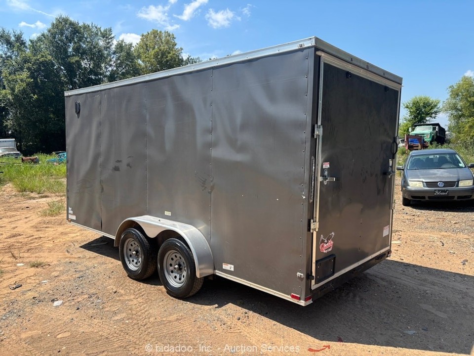 2024 Quality Cargo 7x16TA 18' T/A Enclosed Cargo Utility Box Trailer ...