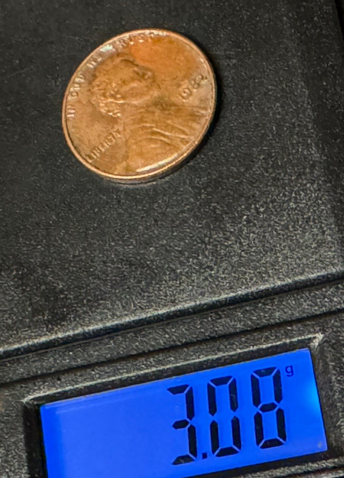1982 D Copper Lincoln Penny Small 3.08Grams Mint Mark | eBay