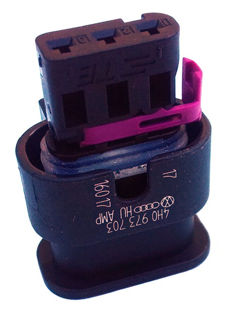 VW AUDI Seat SKODA Wiring Loom Repair Connector Plug Socket 4H0973703 ...