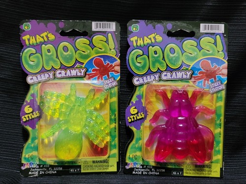 Ja-Ru Toys That's Gross Creepy Crawly Spider & Fly Bundle New | eBay