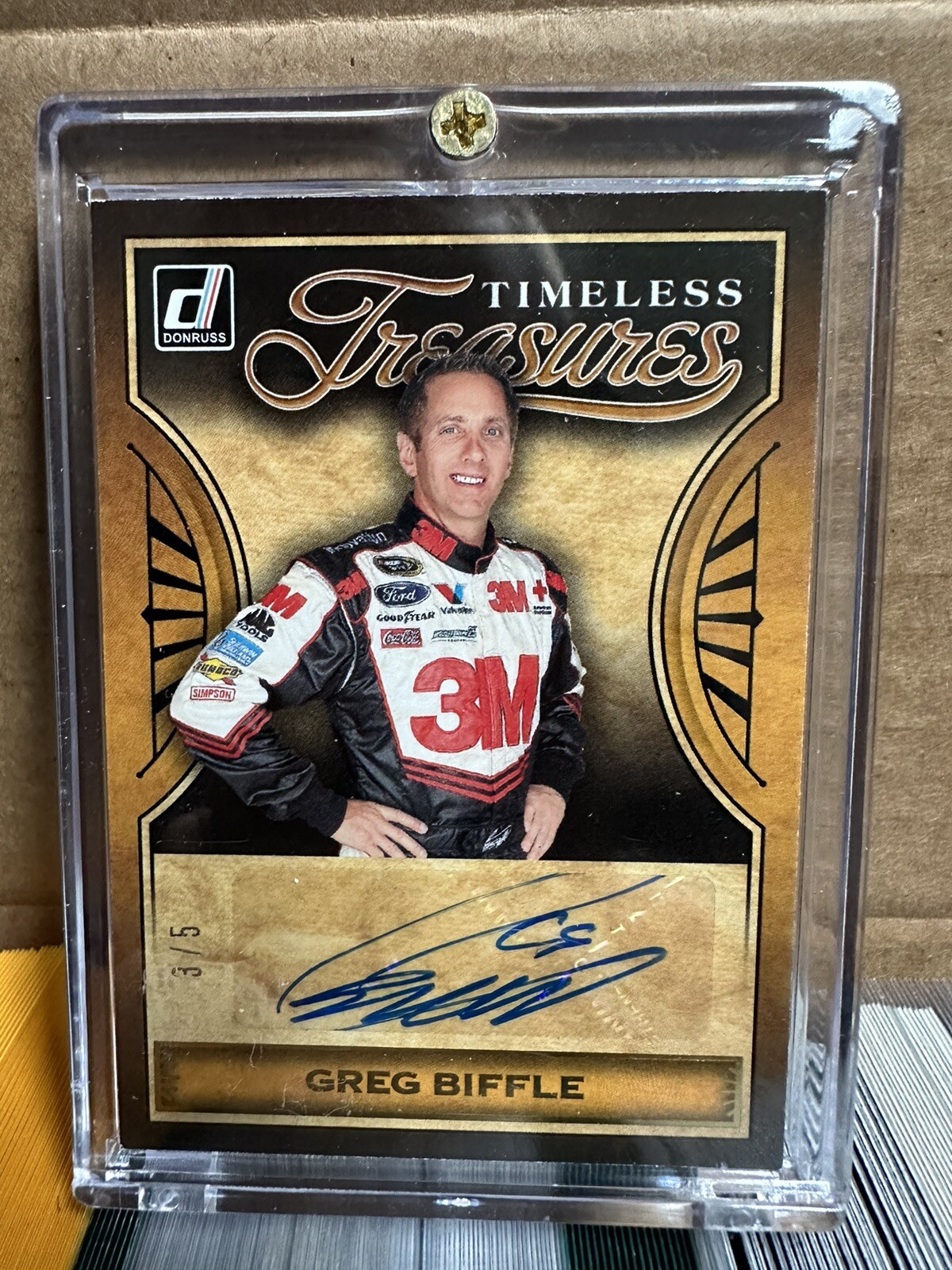 2020 Panini Donruss NASCAR - Timeless Treasures Signatures Greg Biffle ...