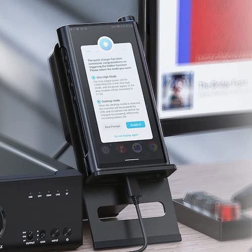 FiiO M15S FIO-M15S~B Portable Digital Audio Player Walkman Black ...