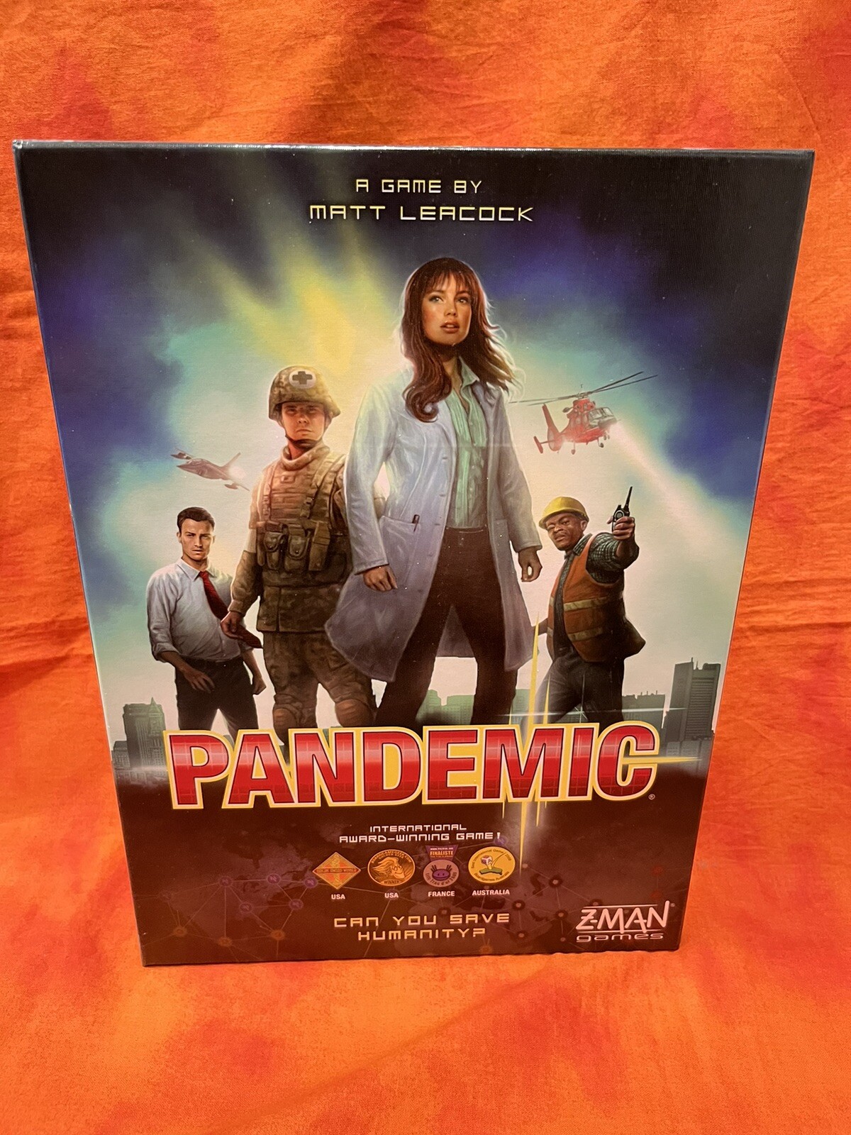 Pandemic Board Game Can You Save Humanity Z-Man Games Quarantine New ...