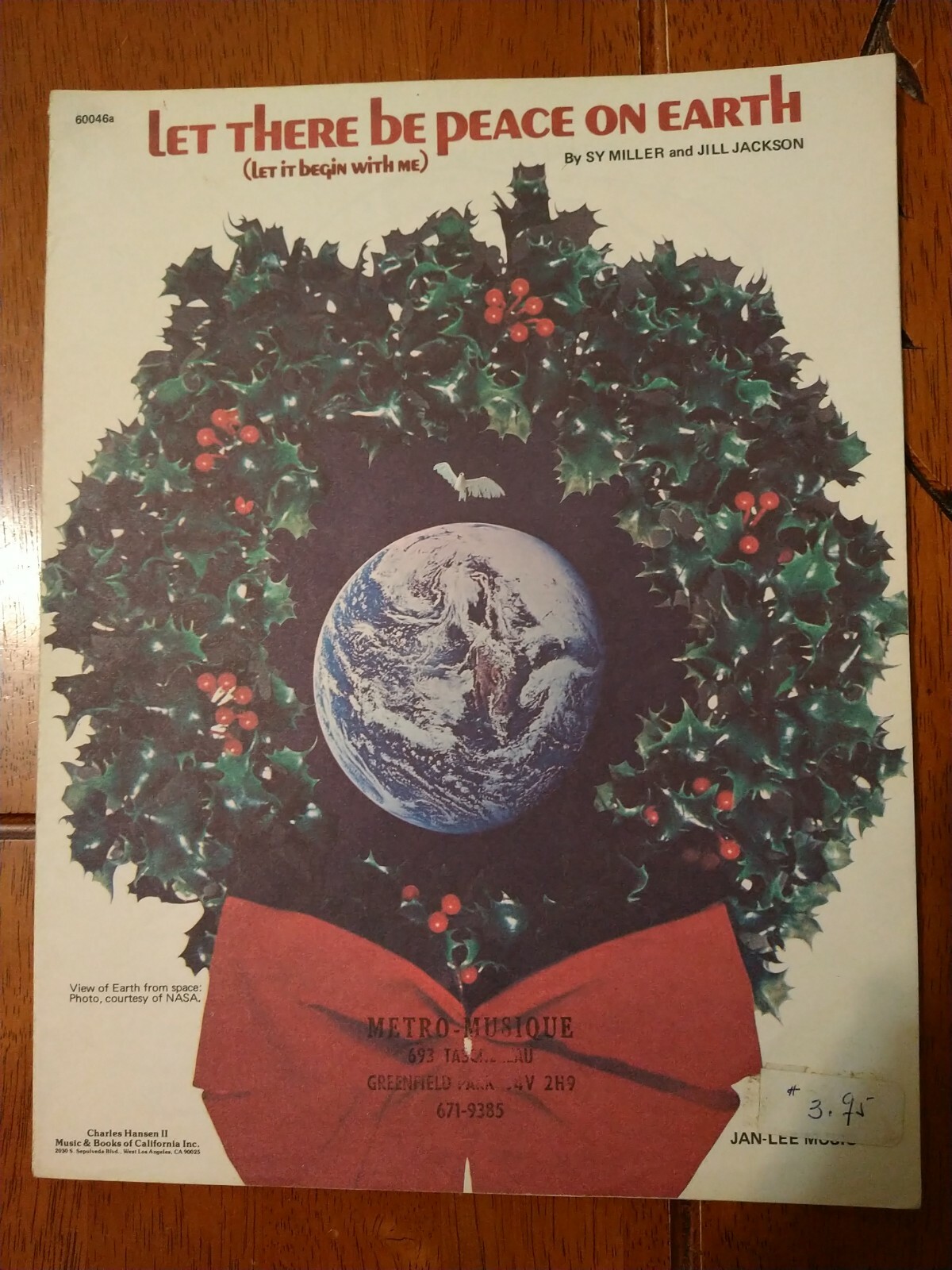 Let There Be Peace On Earth (Let It Begin With Me) Sy Miller & Jill ...