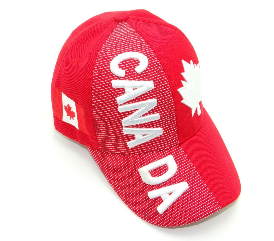 High Quality Country Baseball 3D Hat Cap with Flag - Embroidered ...