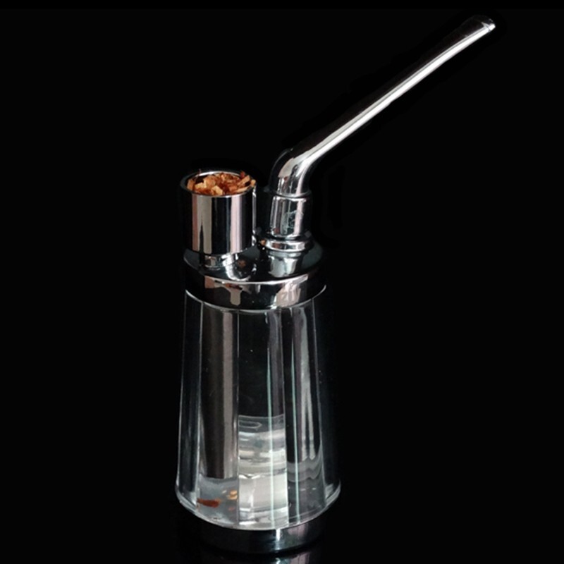 Water Pipe Mini Hookah Glass Bong Smoking Tobacco New portable Shisha ...