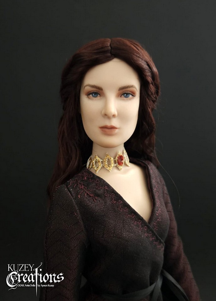 OOAK One of a kind Melisandre GOT ( Game of Thrones) art doll by Kuzey ...