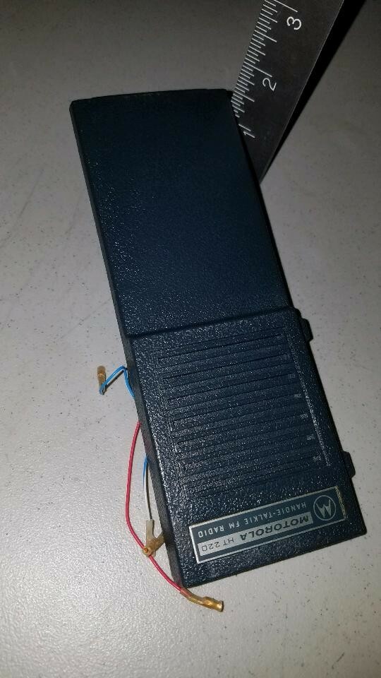 7"/MOTOROLA HT220 Remote Radio's PART NLN8382A?FRONT COVER & HANDIE ...