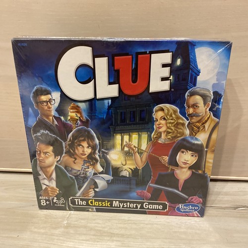 Clue The Classic Mystery Board Game By Hasbro New Sealed 630509477722 ...
