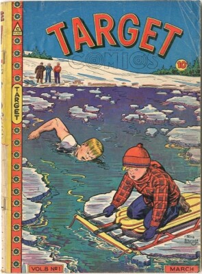 Target Comics # 1 Vol 8 GOOD VERY GOOD March 1947 Many artists | eBay