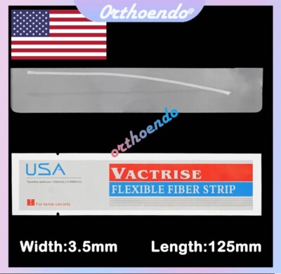 Dental Vactrise Flexible Glass Fiber Splint Ribbon Composite Resin ...