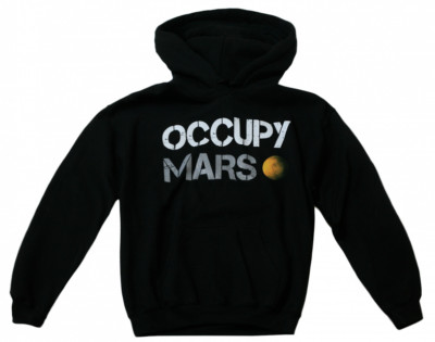 SpaceX Elon Musk OCCUPY MARS Pullover Hoodie NWT 100% Authentic ...