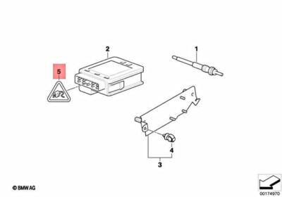 Genuine BMW X3 X5 X6 E46 E53 E60 E61 E63 E64 Socket Housing 12-Pin ...