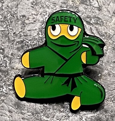 Safety Ninja Amazon employee peccy pin | eBay