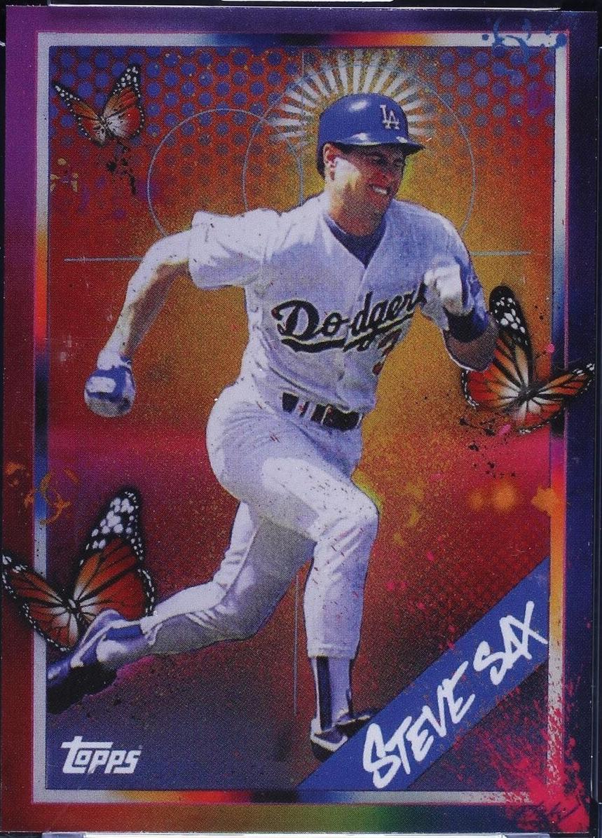 2021 Topps Project 70 - RISK Steve Sax #319 1988 Topps Baseball /725 ...