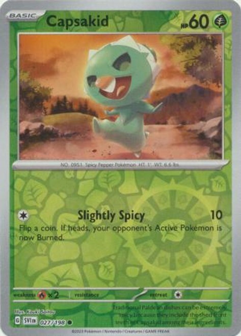 Capsakid (Common)[SV01]: Buy and Sell Prices & Values - Pokécazilla