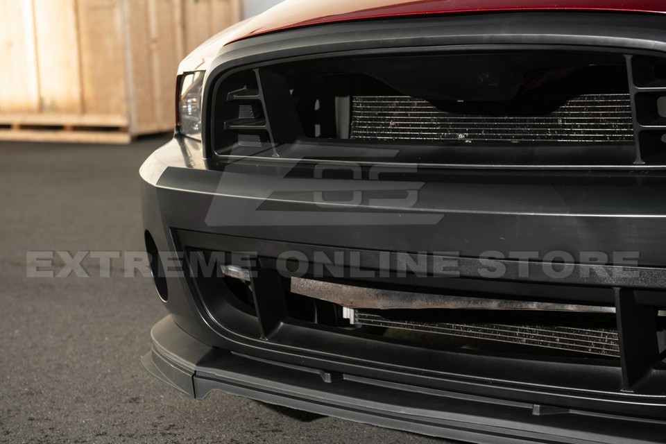 For 10-14 Mustang S197 | GT500 Style Conversion Front Bumper Cover w ...