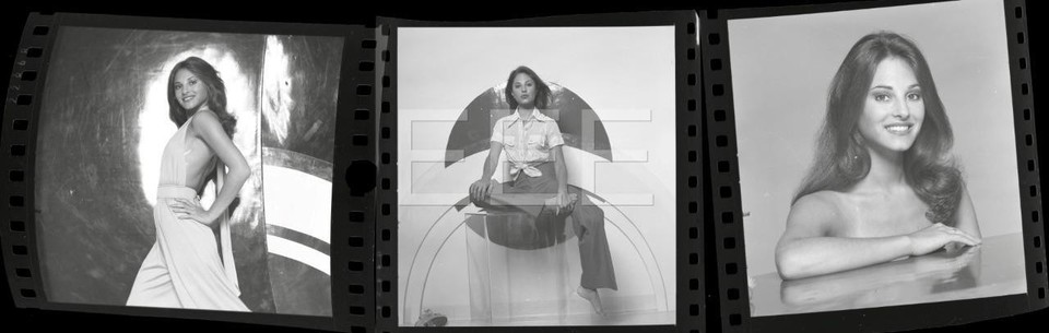 3 Janice Heiden Movie Actress Model Harry Langdon Negative w/rights Lot ...