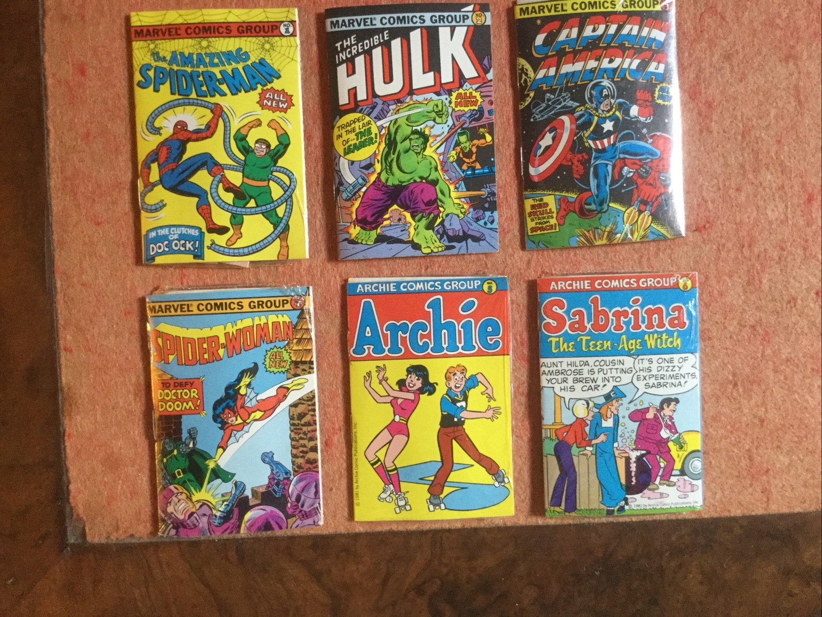 1981 Bubble Funnies Miniature Comics- Amurol - Set of 6 | eBay