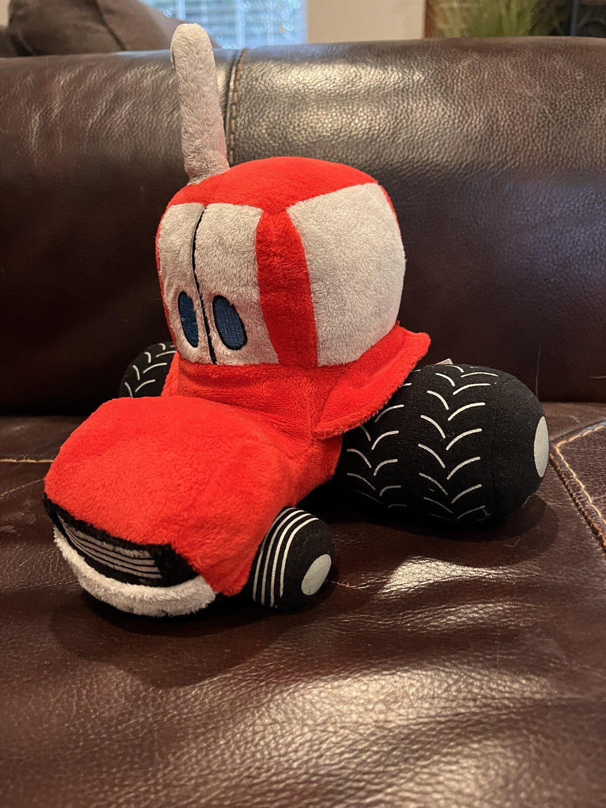 Timmy the Tractor plush By The Mascot Factory Stuffed Toy Red EUC | eBay