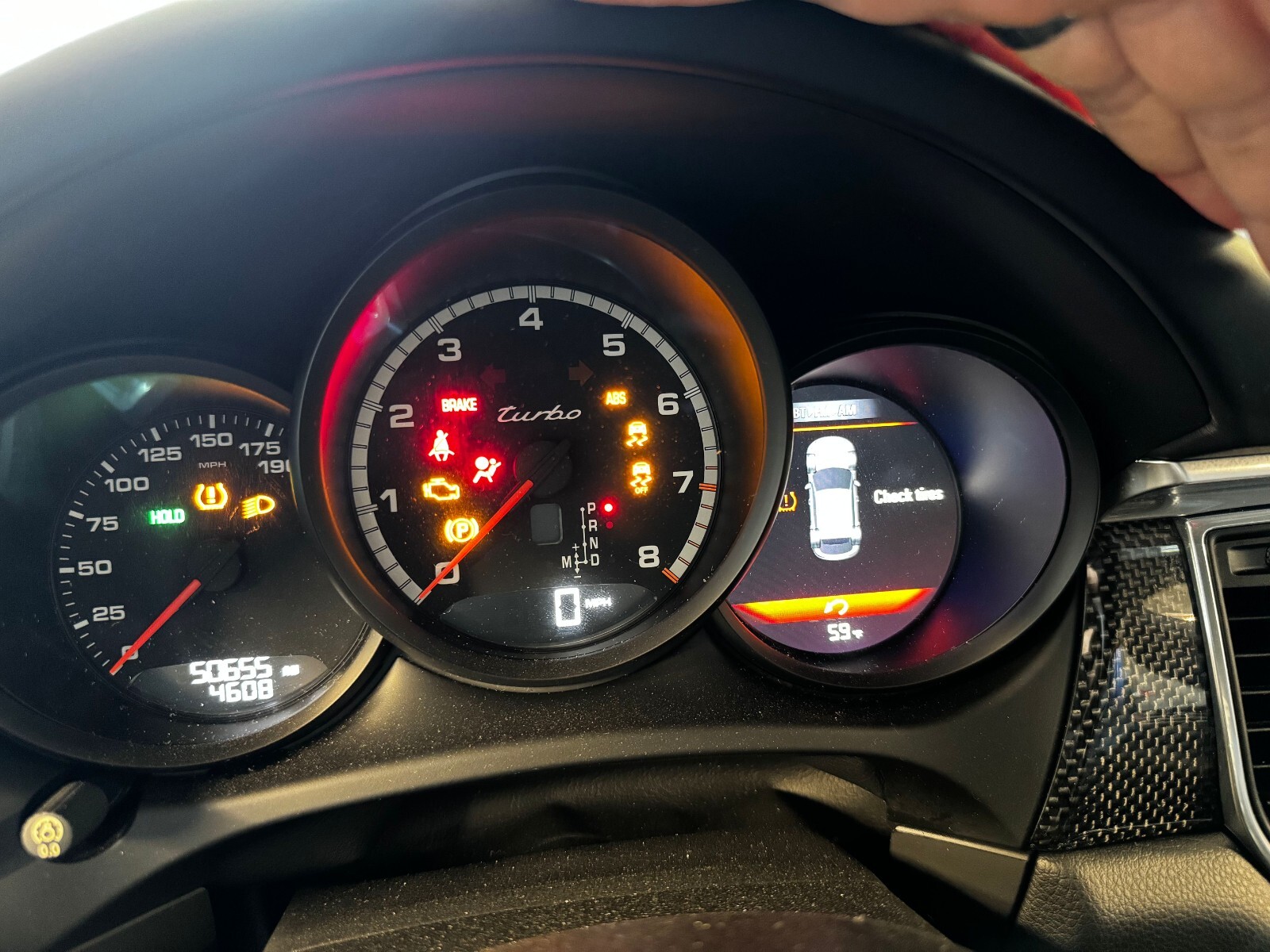 CLUSTER ODOMETER SPEEDOMETER TURBO GAUGE PORSCHE MACAN (2015-2018) OEM ...