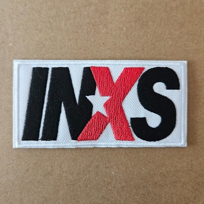 INXS Patch - Iron On - Sew - New Wave - Pop Music - Michael Hutchence ...