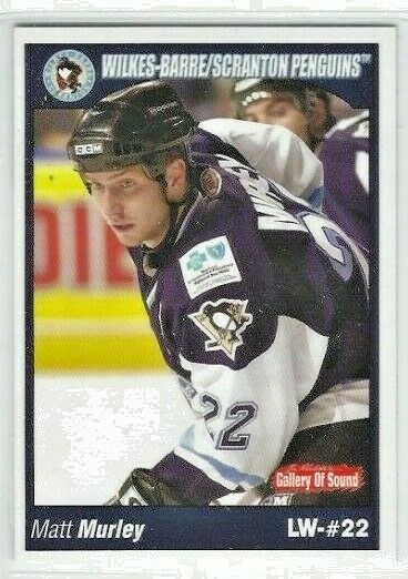 2004-05 Wilkes-Barre/Scranton Penguins (AHL) Matt Murley | eBay