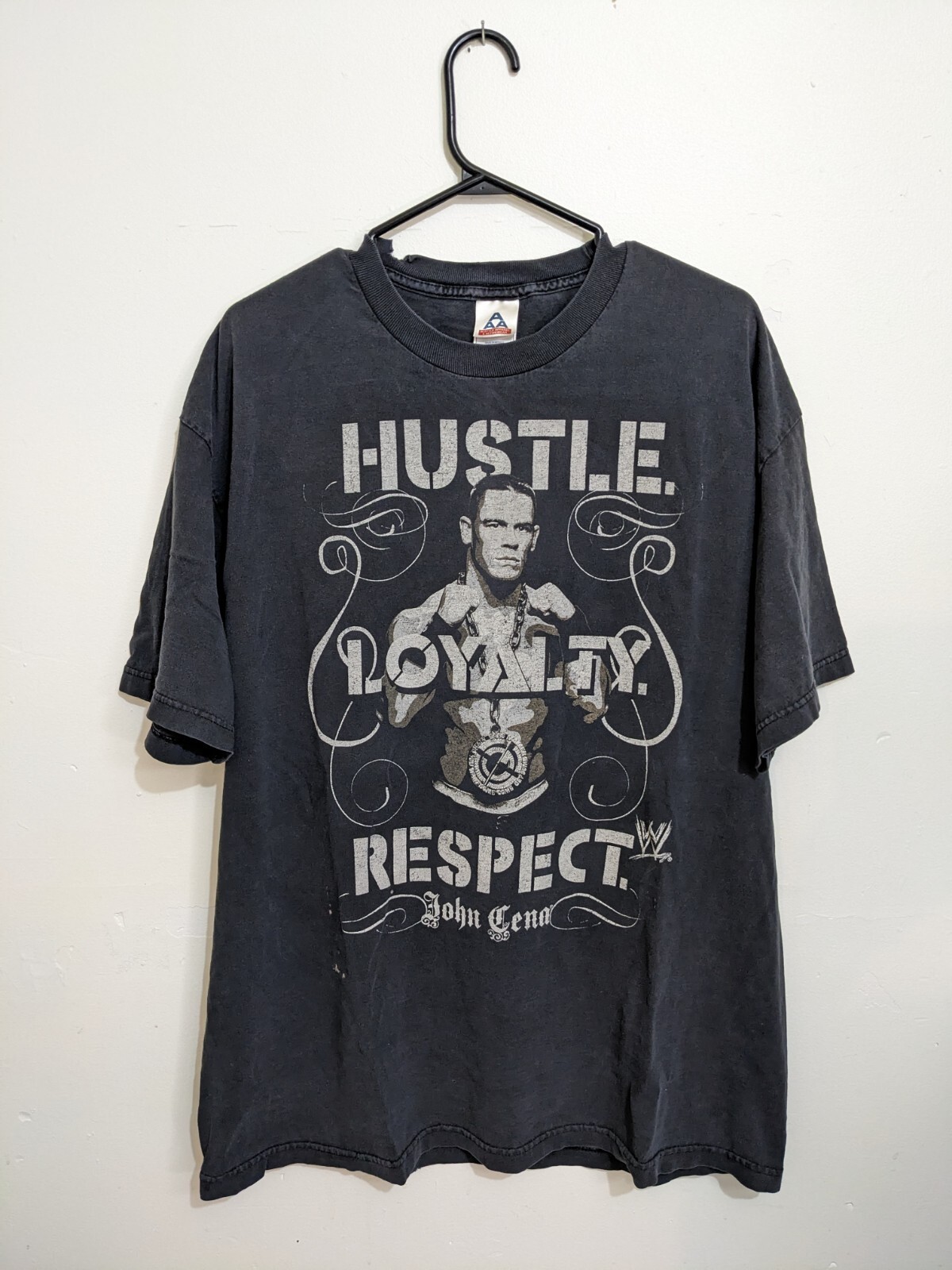 Vintage John Cena Chain Gang Soldier WWE Y2K Size XL - Gem