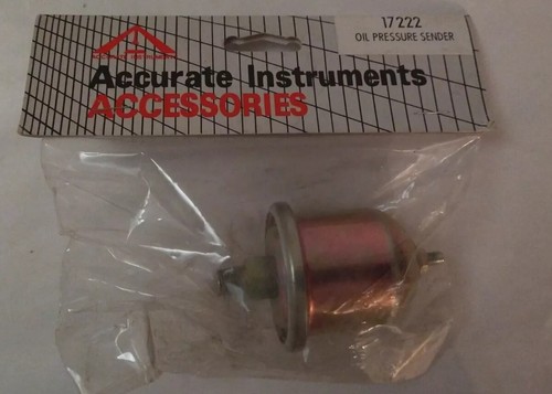 New ACCURATE INSTRUMENTS 17222 OIL PRESSURE SENDING UNIT | eBay