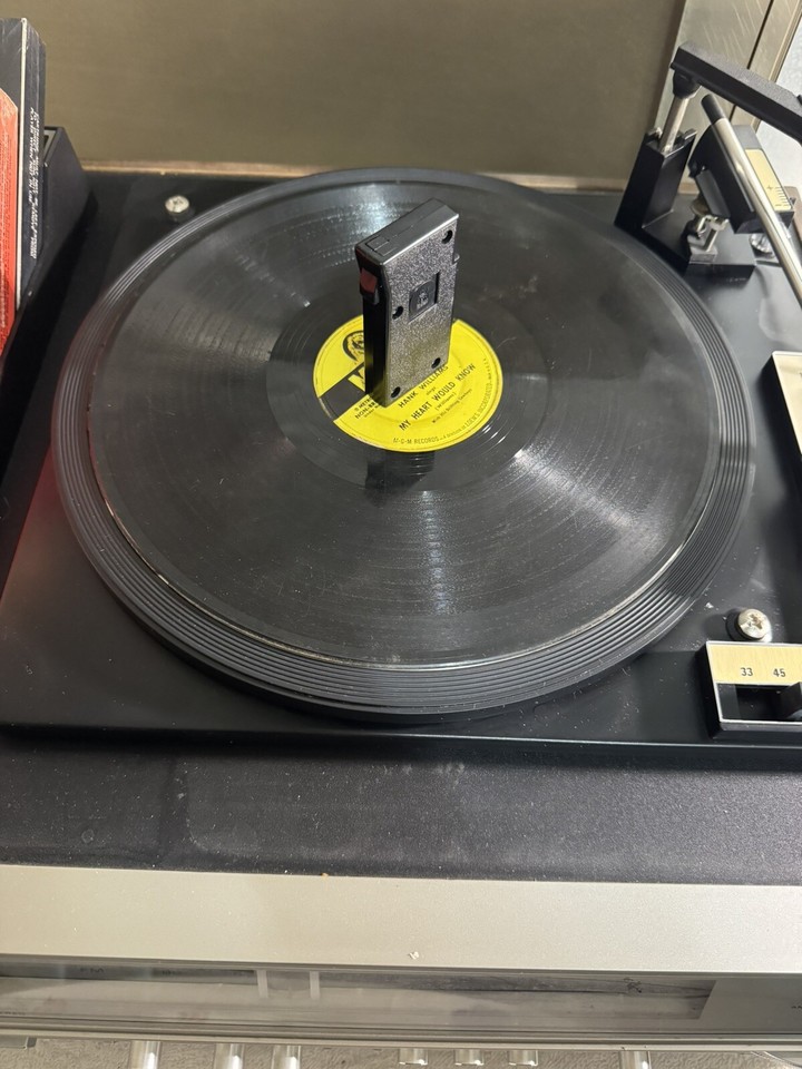 Soundesign AM/FM Stereo Receiver Record Player 8 Track storage & Player ...