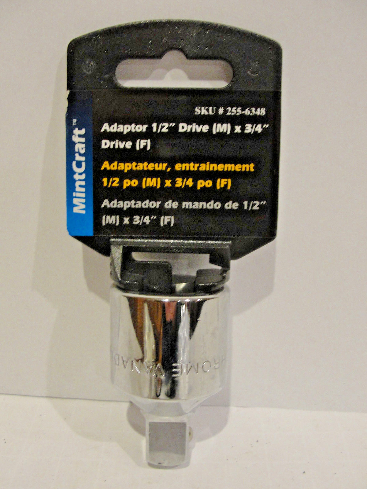 Adapter Socket 3/4f X 1/2m SAE No FM3412 Mintcraft 3pk for sale online ...