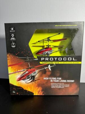 New Protocol Turbohawk Lava 3 Ch Remote Control Helicopter LED ...