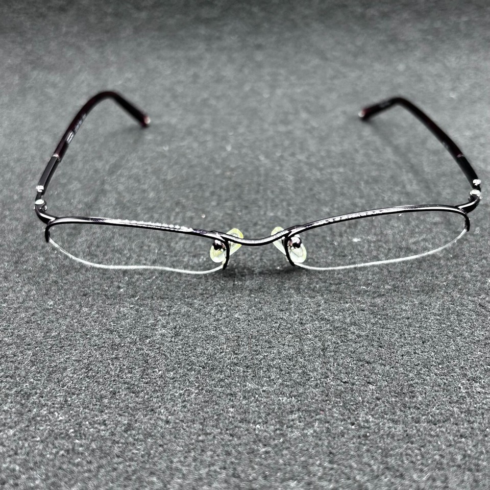 Coach Jillian (104) Half-Rim Eyeglasses **FRAME ONLY** Lilac 49-17-135 ...