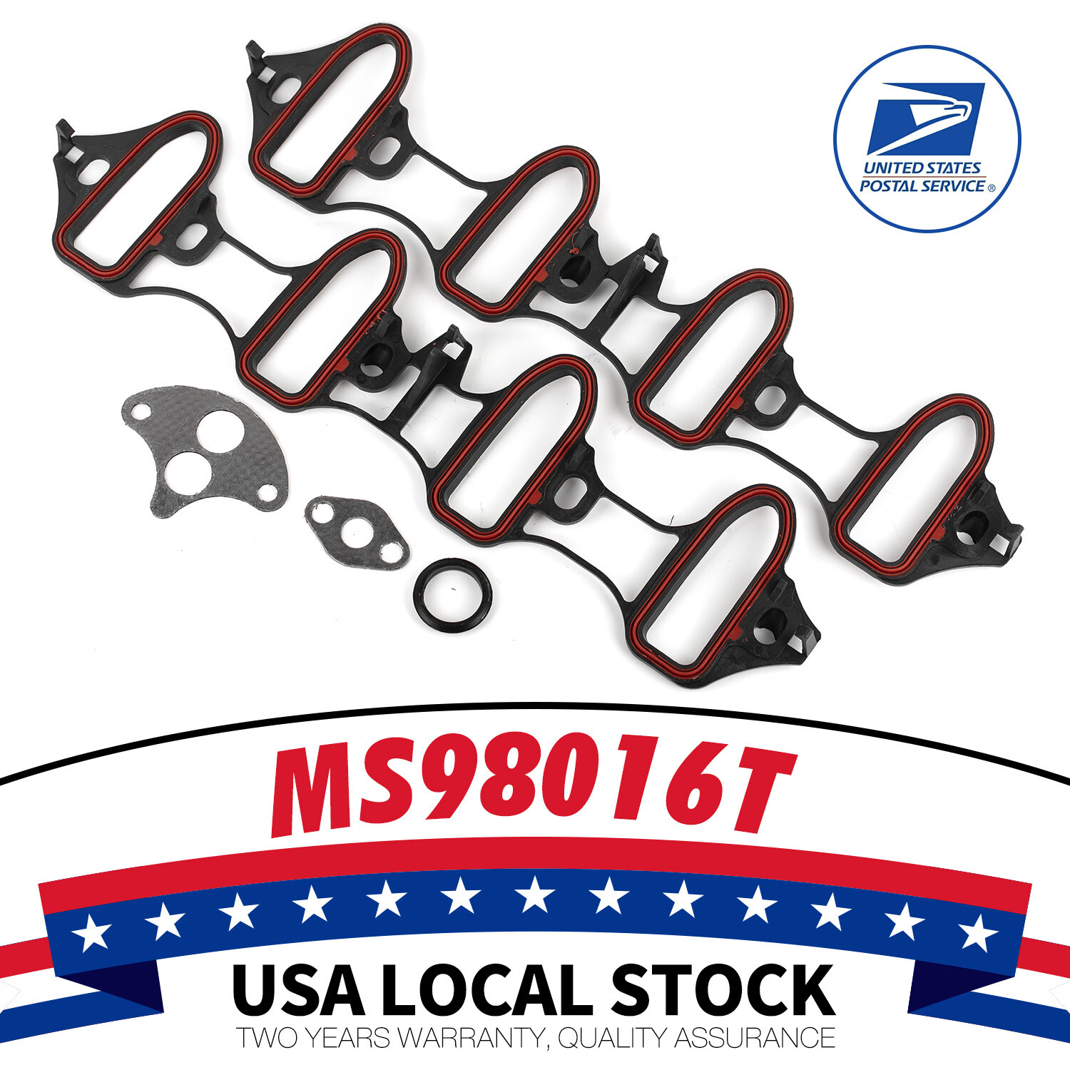 MS92211 Intake Manifold Gasket Kit for 2003-2014 GMC Yukon 4.8L 5.3L 6 ...
