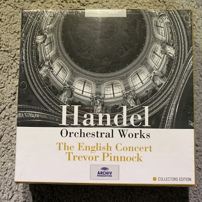 George Frederick Handel - Handel: Orchestral Works CD Box Set 1999 New ...