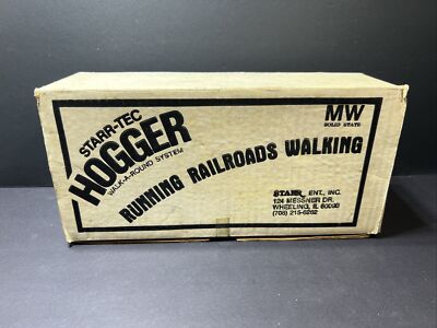 RARE NOS STARR-TEC HOGGER WALK-AROUND MODEL RAILROAD CONTROLLER | eBay