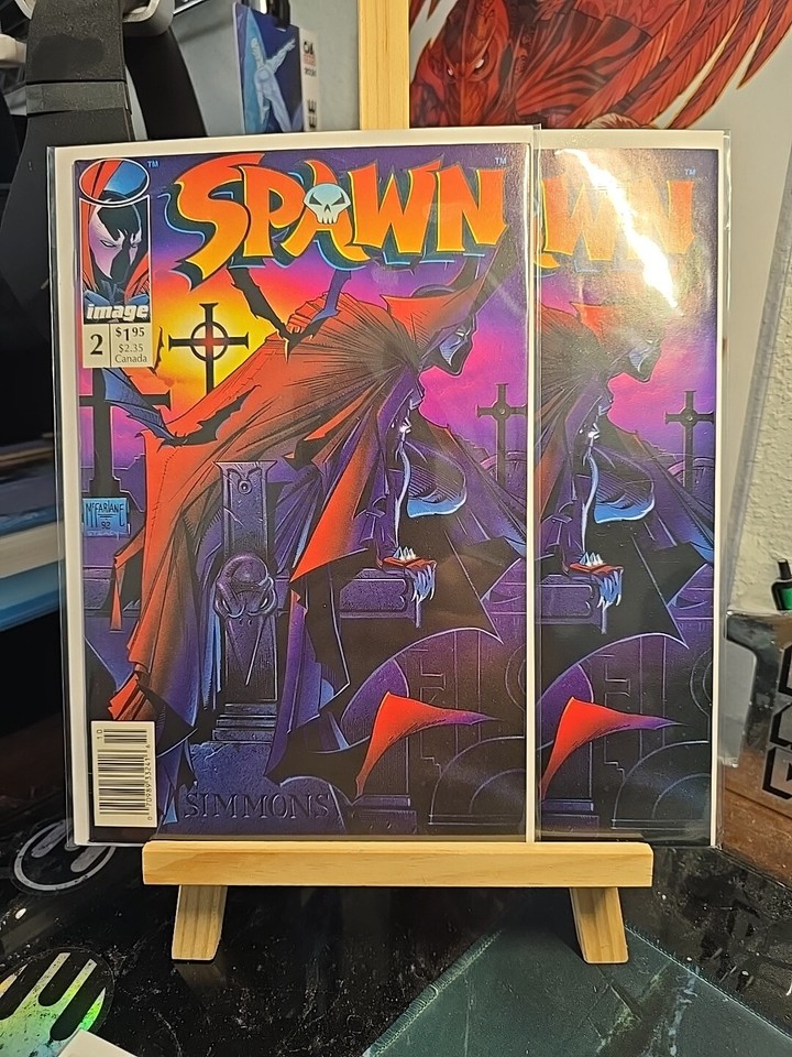 SPAWN 1-10 & 2 & 6 NEWSSTAND & SPAWN 1 INSIDE SKULL BLACK INK ERROR & VARIANTS. | eBay