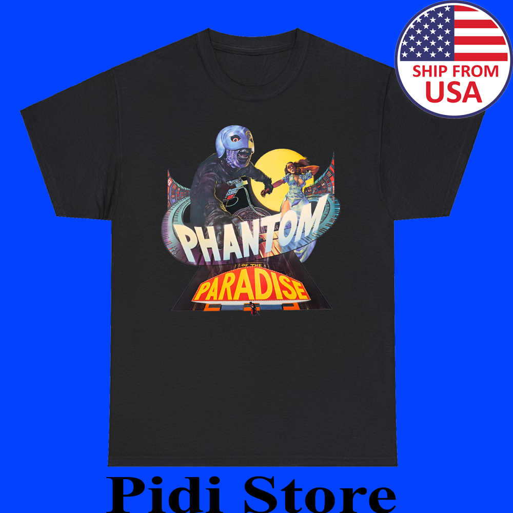 Phantom Of The Paradise Horror Phantasy Men's Black Size S to 3XL | eBay