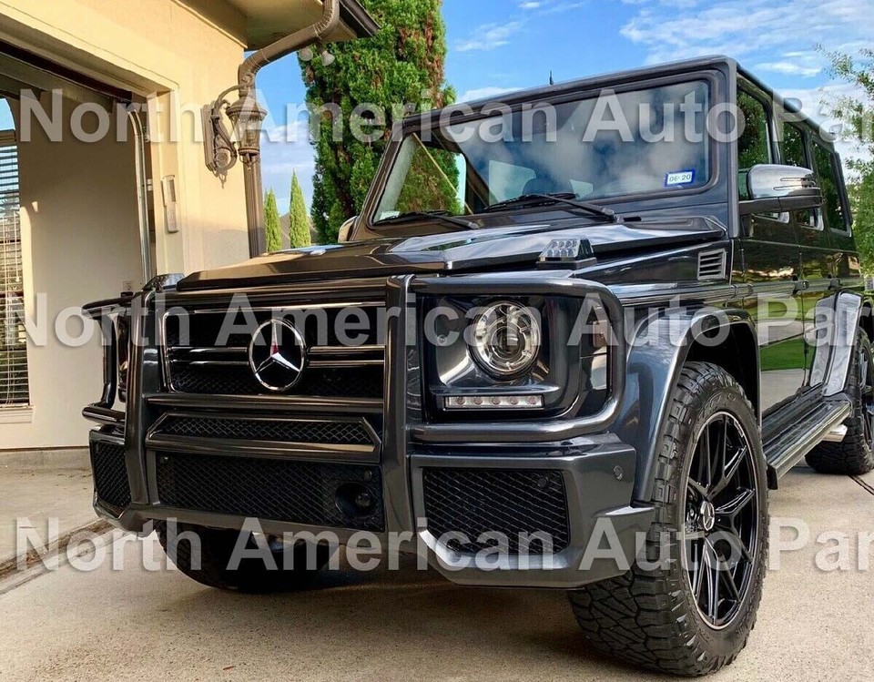 G63 Body Kit Brabus G65 W463 G-Wagon Bumper Mirror Black Headlight ...