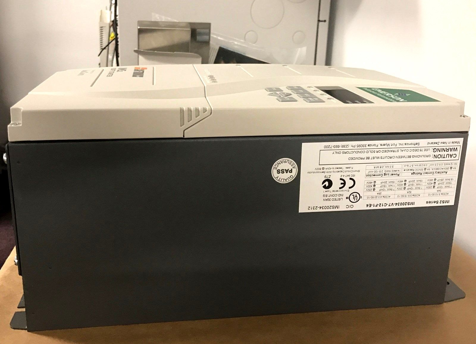 Emerson Saftronics IMS2 Series Soft Starter IMS20034--V7-C12-F1-E4 | eBay