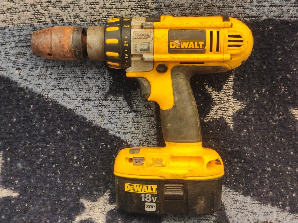 dewalt dc925 type 1 18v xrp 1/2" cordless drill/driver/hammerdrill | eBay