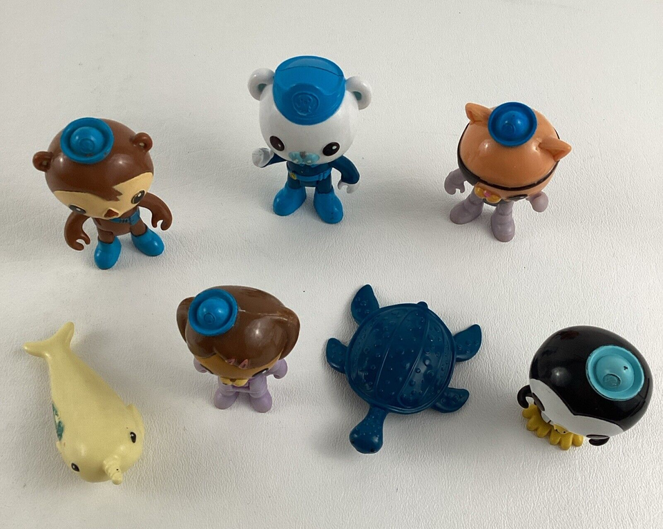 Fisher Price Octonaut Figure Lot Kwazii Captain Barnacles Peso ...