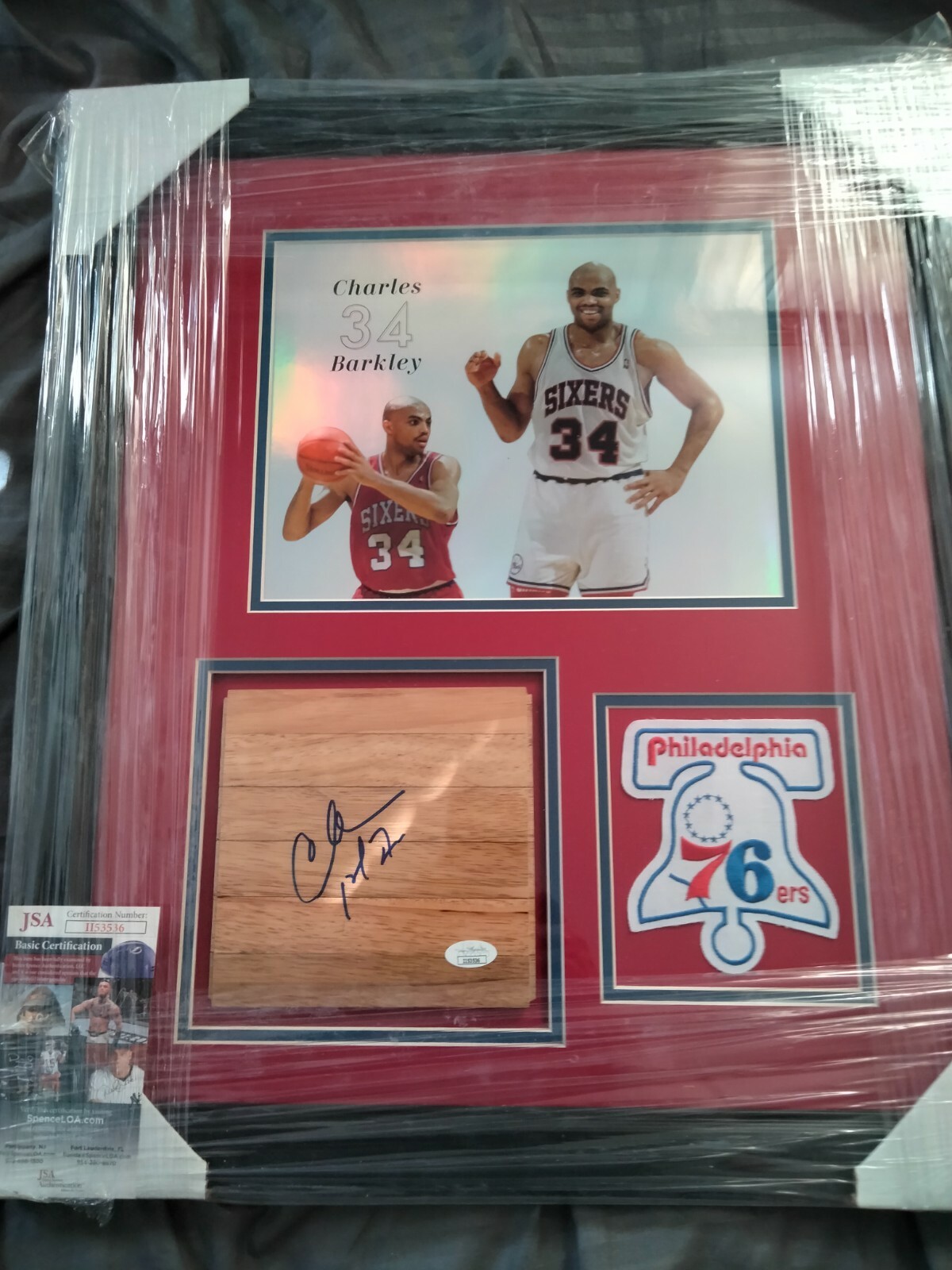 Charles Barkley Autographed Memorabilia | Signed Photo, Jersey ...