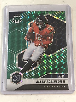 2021 Panini Mosaic Allen Robinson II Green Prizm NFC Chicago Bears | eBay