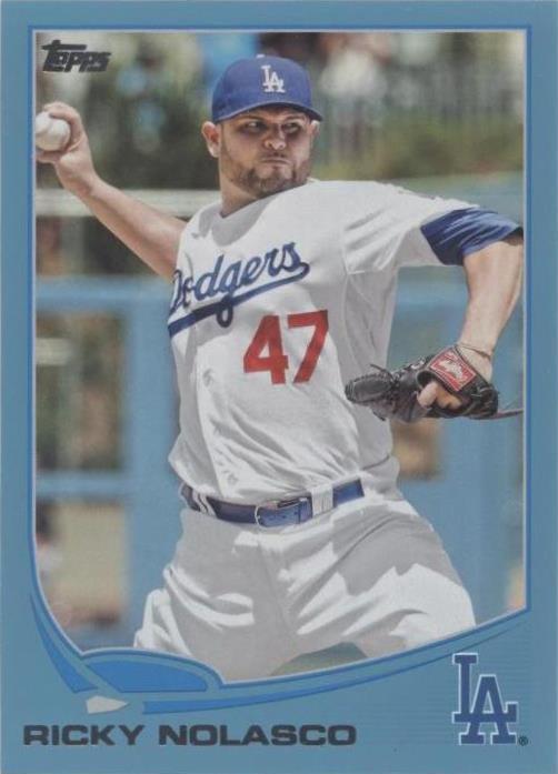 2013 Topps Update Series - Ricky Nolasco #US191 Blue for sale online | eBay