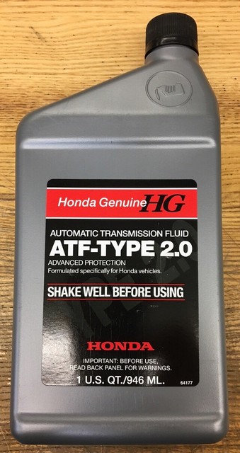 Honda Genuine Automatic Transmission Fluid Atf-type 2.0 4qts 08200-9015 ...
