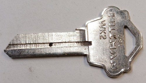 Vintage Hillman WK2 Blank Key | eBay
